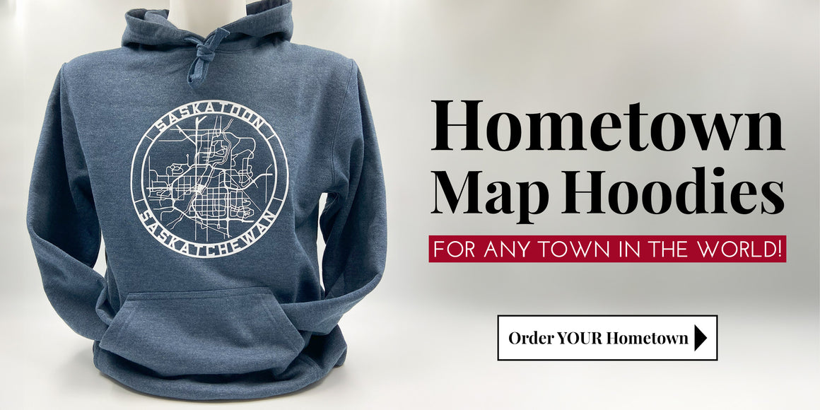 Red Door Maps | Hometown Map Gifts - Anywhere in the World