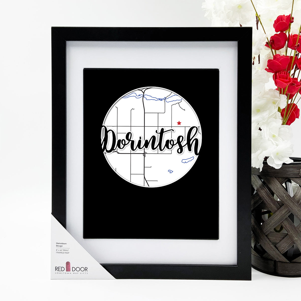 Land Location Map Prints [Classic Map Design] – Red Door Maps
